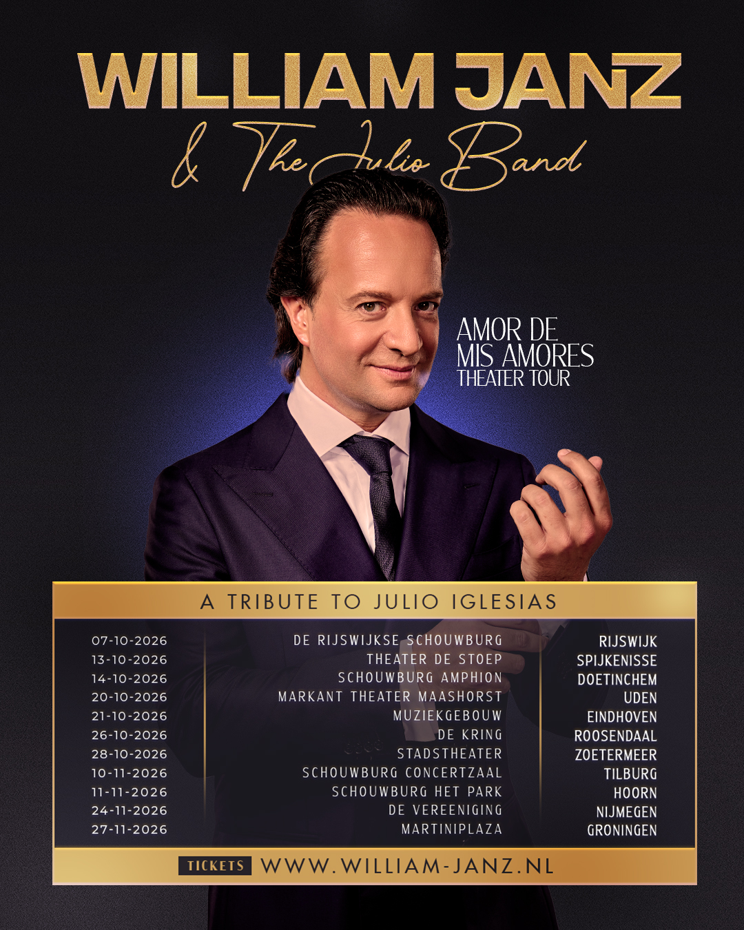 Officiële William Janz website